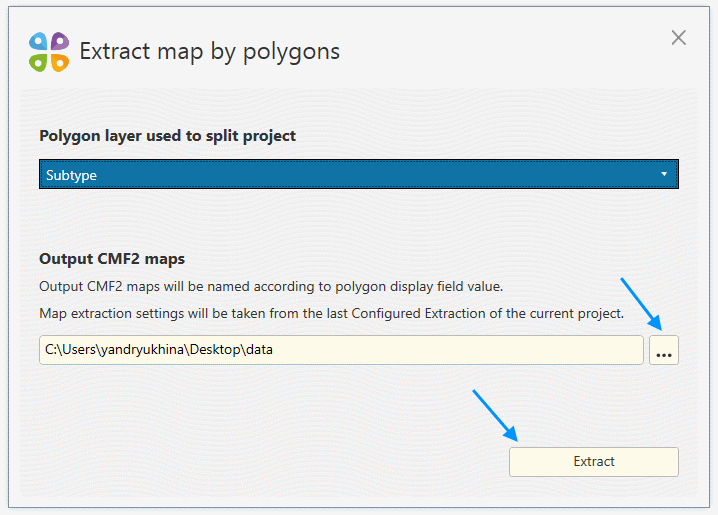CarryMap Builder Help - Extracting map split by polygons