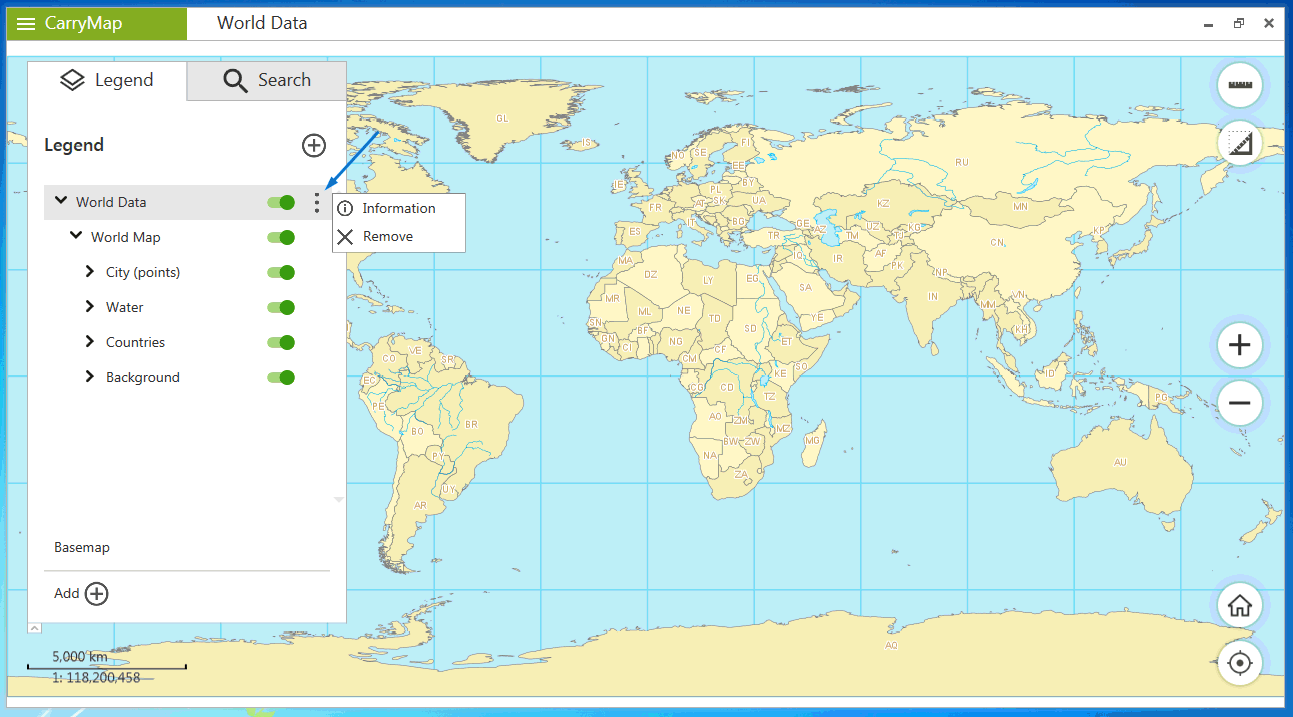 Windows World Map